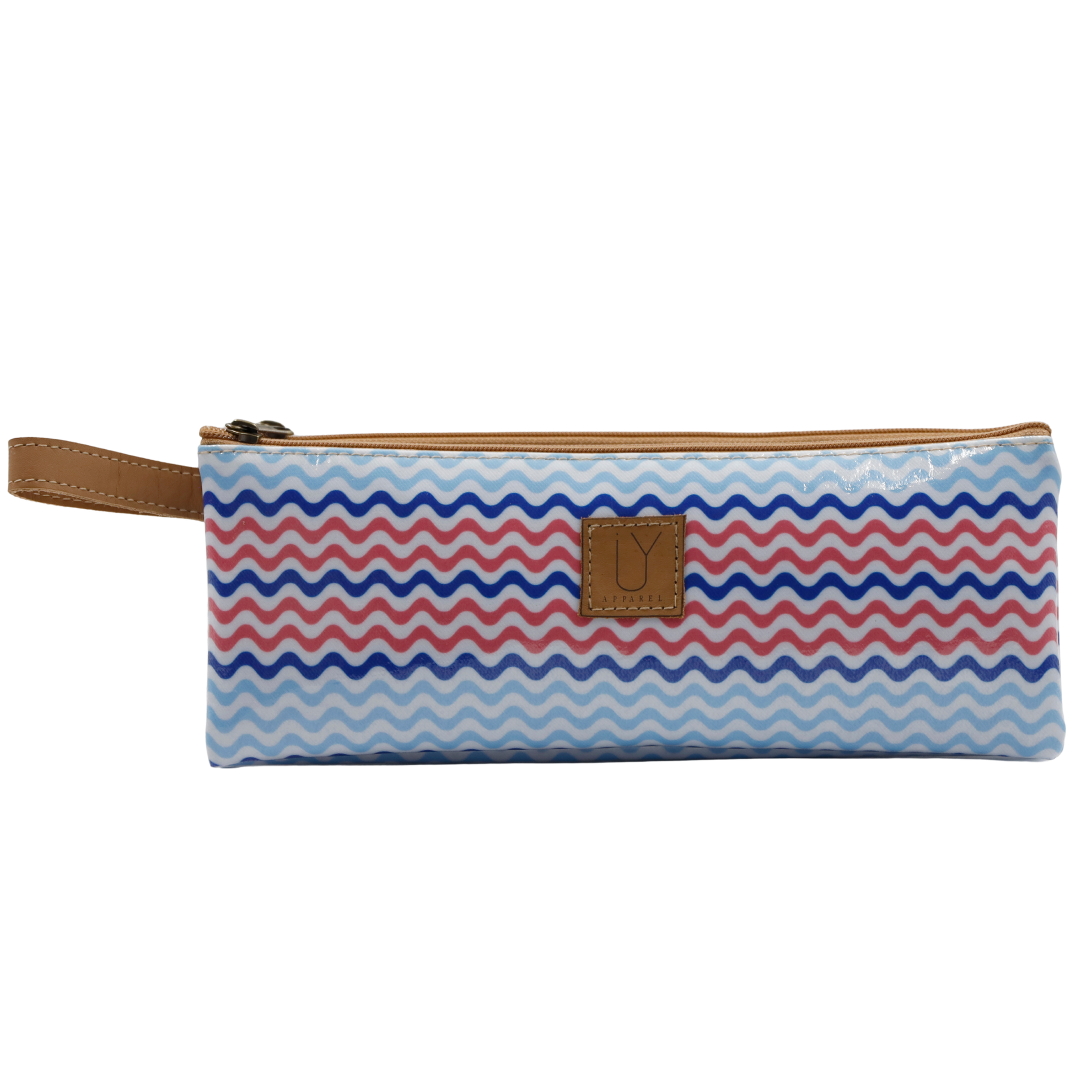 3 Zip Pencil Case - Waves — IY Apparel