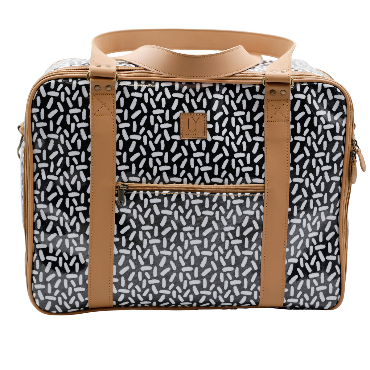 Overnight Bag with Leather Handles - Riff Raff — IY Apparel